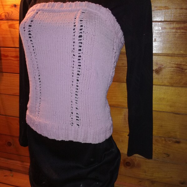 Knitted Corset - Etsy