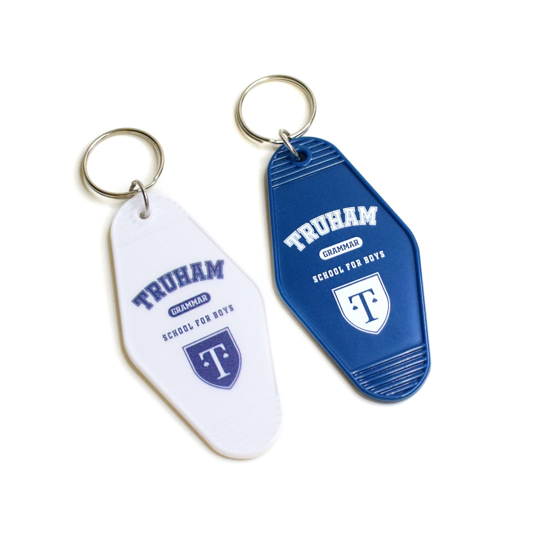 Truham Grammar School for Boys Retro Hotel Keychain Tag - Etsy