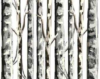 Birch Tree Paper - Etsy