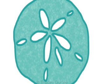 Sand Dollar Clip Art | Etsy