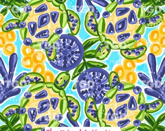 Preppy Sea Turtle | Etsy