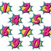 Superhero Girl Clipart, Comic Book Clip Art, Comic Book Numbers Instant ...