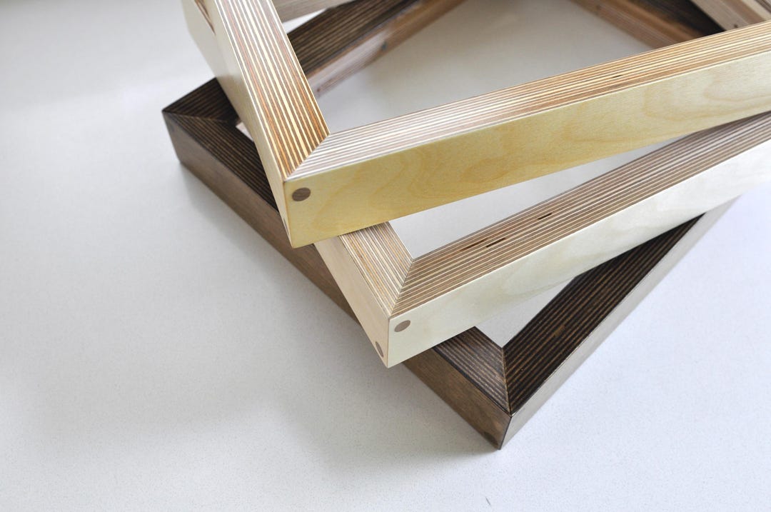 Baltic Birch Plywood 'beveled Profile' Picture Frames - Etsy