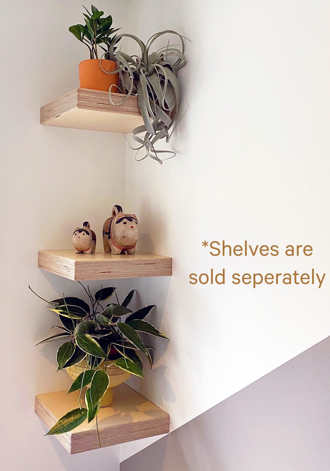 Baltic Birch Plywood 'square' Corner Shelf - Etsy