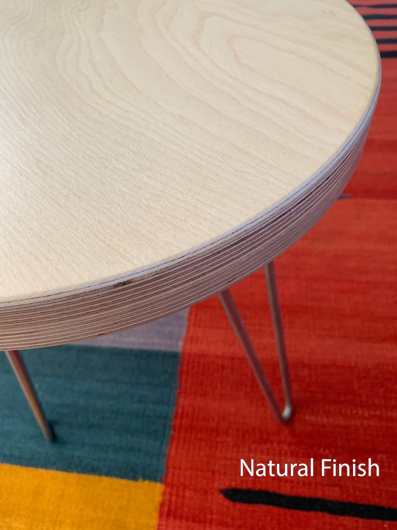 Circular Side Table | Etsy