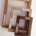 Baltic Birch Plywood 'square Profile' Picture Frames - Etsy UK