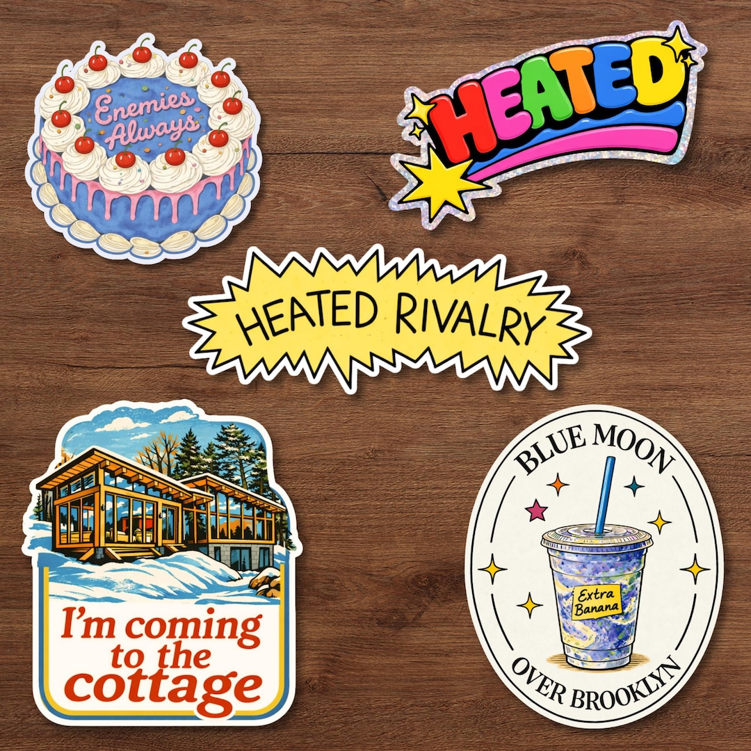 Heated Rivalry Sticker Set - Etsy