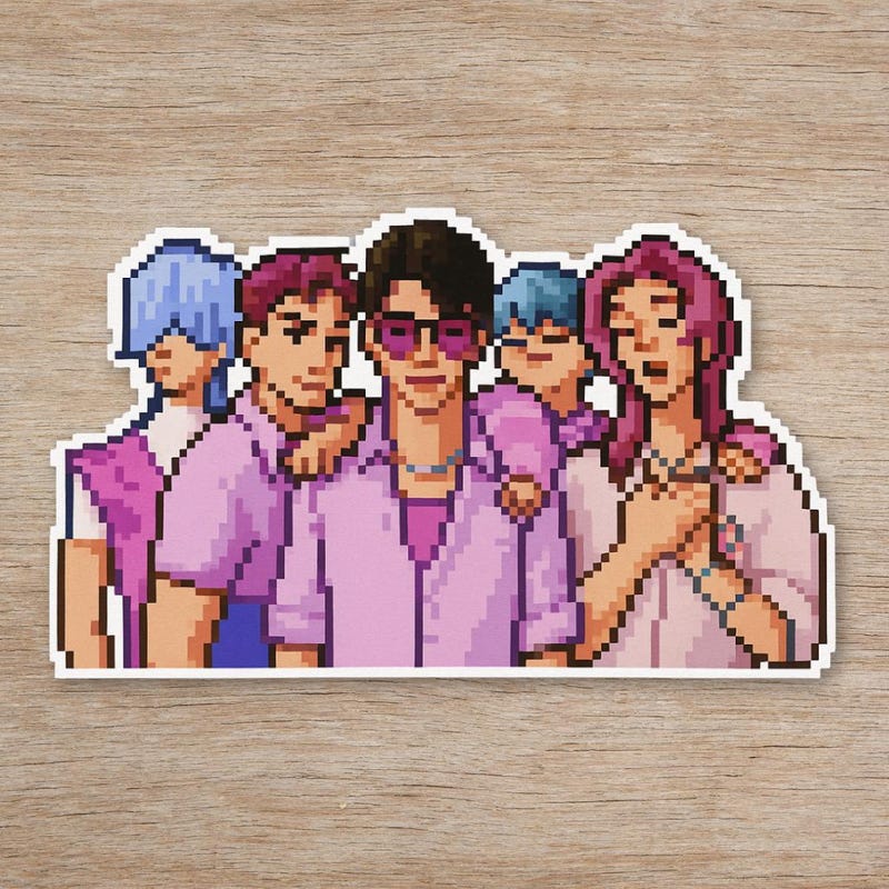 Kpop Demon Hunter Pixel Art - Etsy