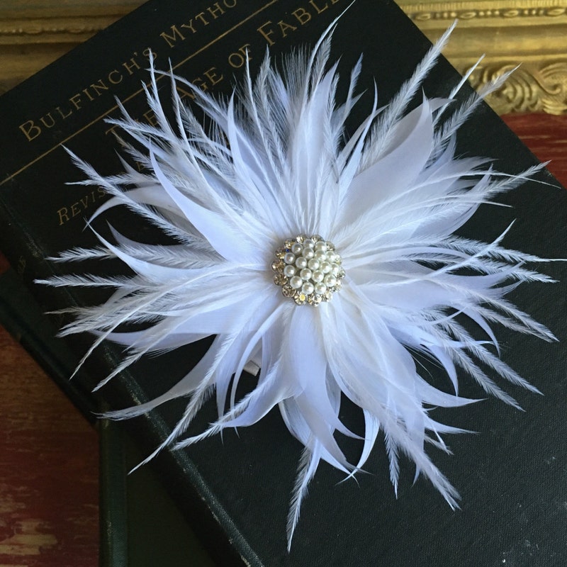 Feather Flower - Etsy