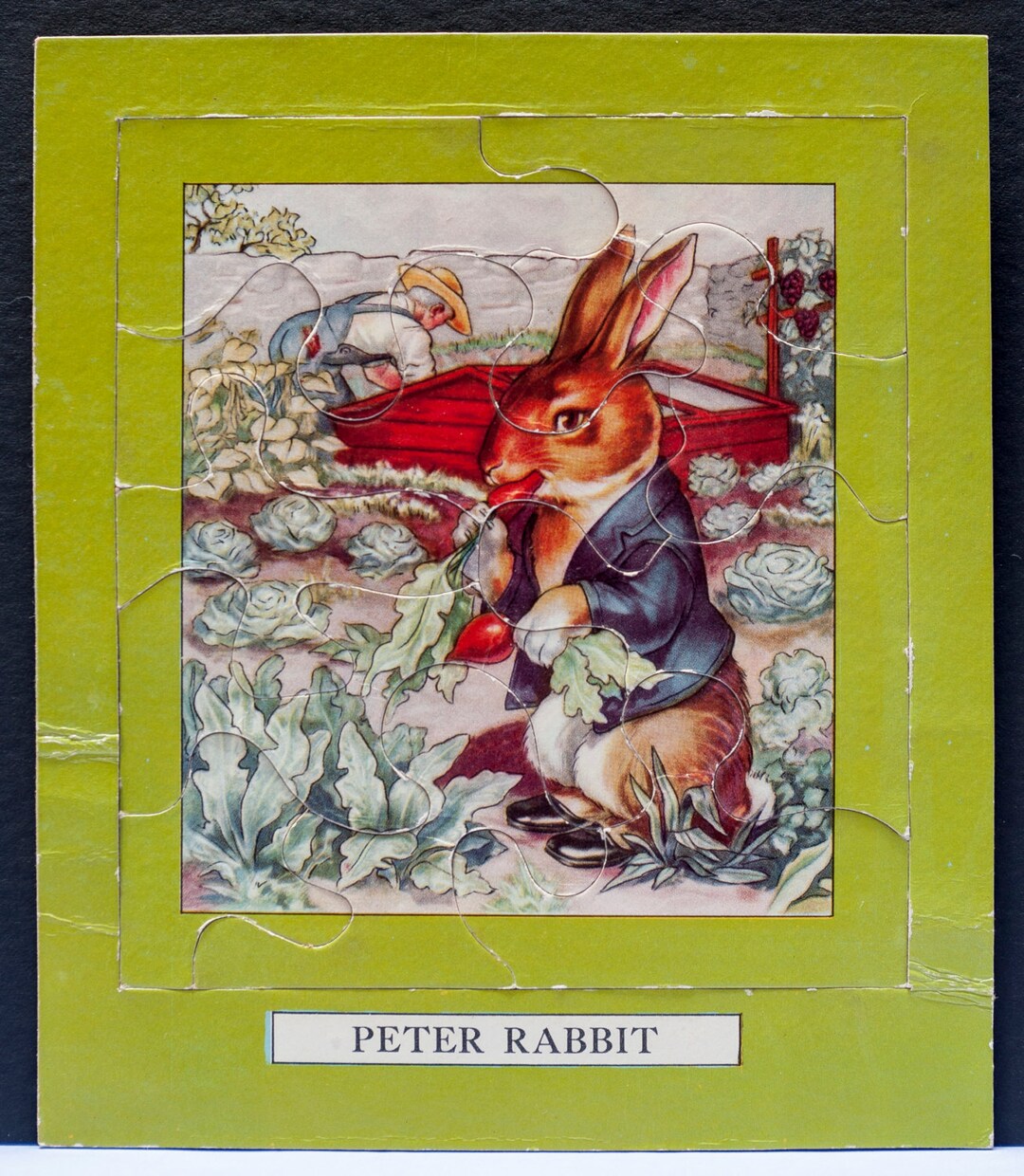 Vintage - Peter Rabbit Puzzle - Etsy