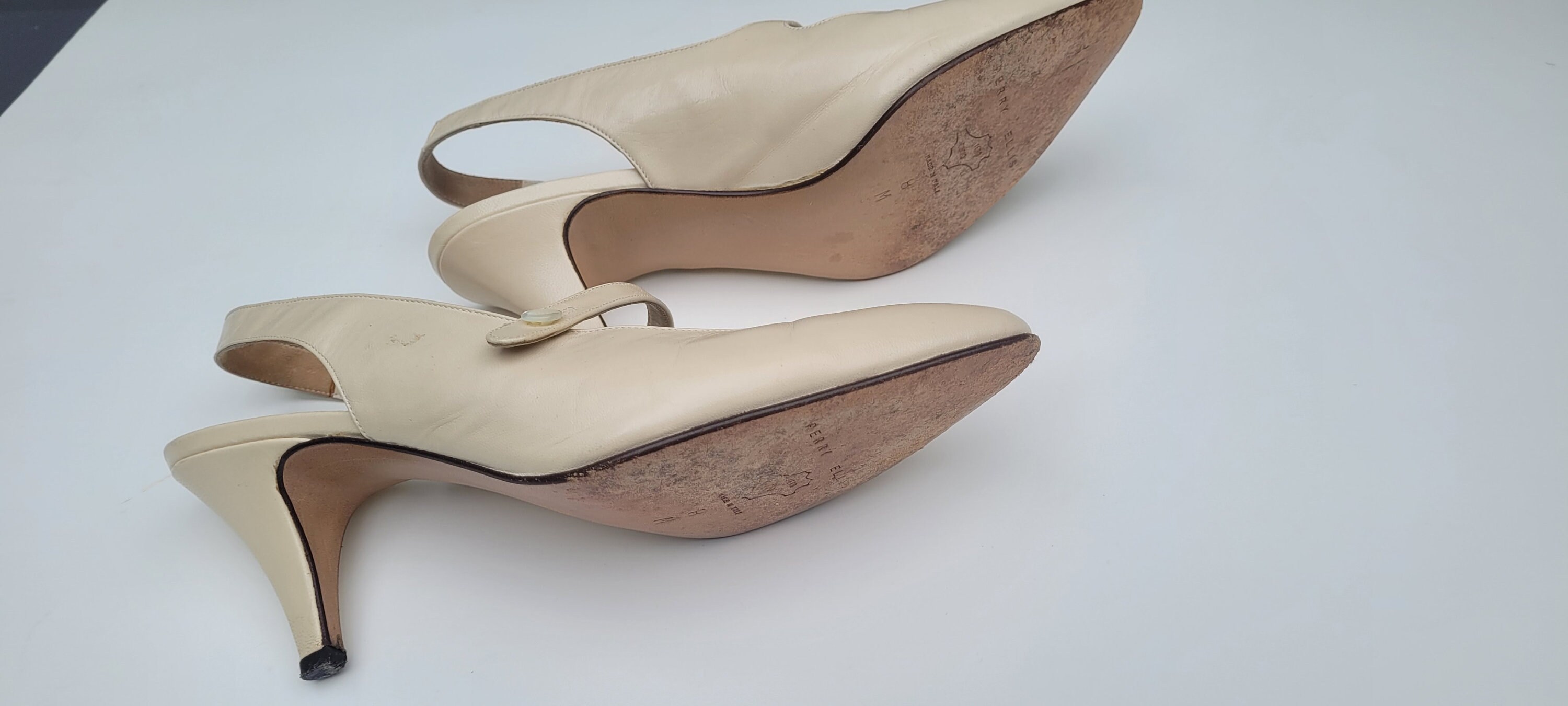 Vintage Perry Ellis Leather Pumps, US Size 8 - Etsy