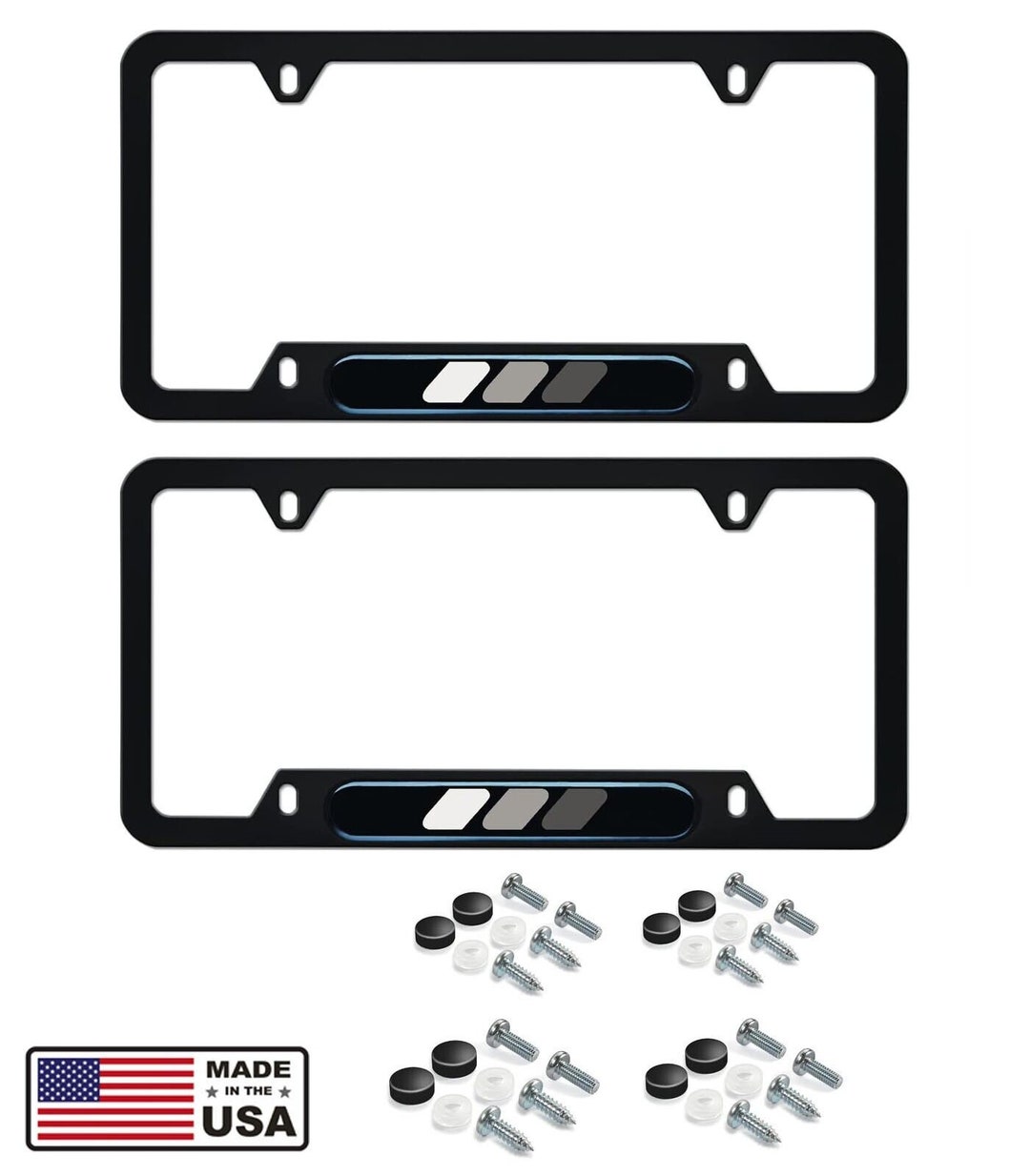 2 Toyota Retro HERITAGE License Plate Frame TRD Off-road Tacoma-fj ...