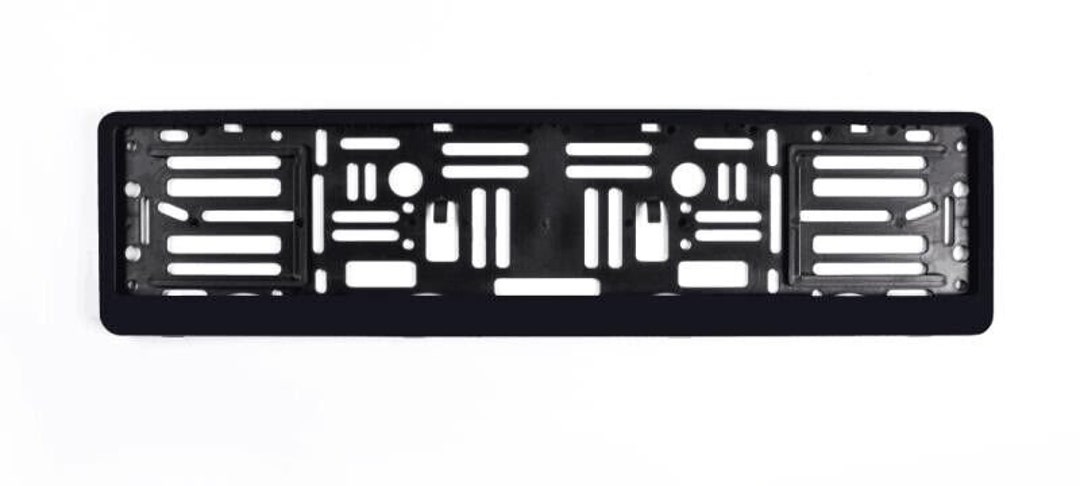 German License Plate Frame / Euro Evo1 Frame Bmw Vw Mercedes Mini Audi ...