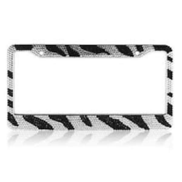 Zebra License Plate - Etsy