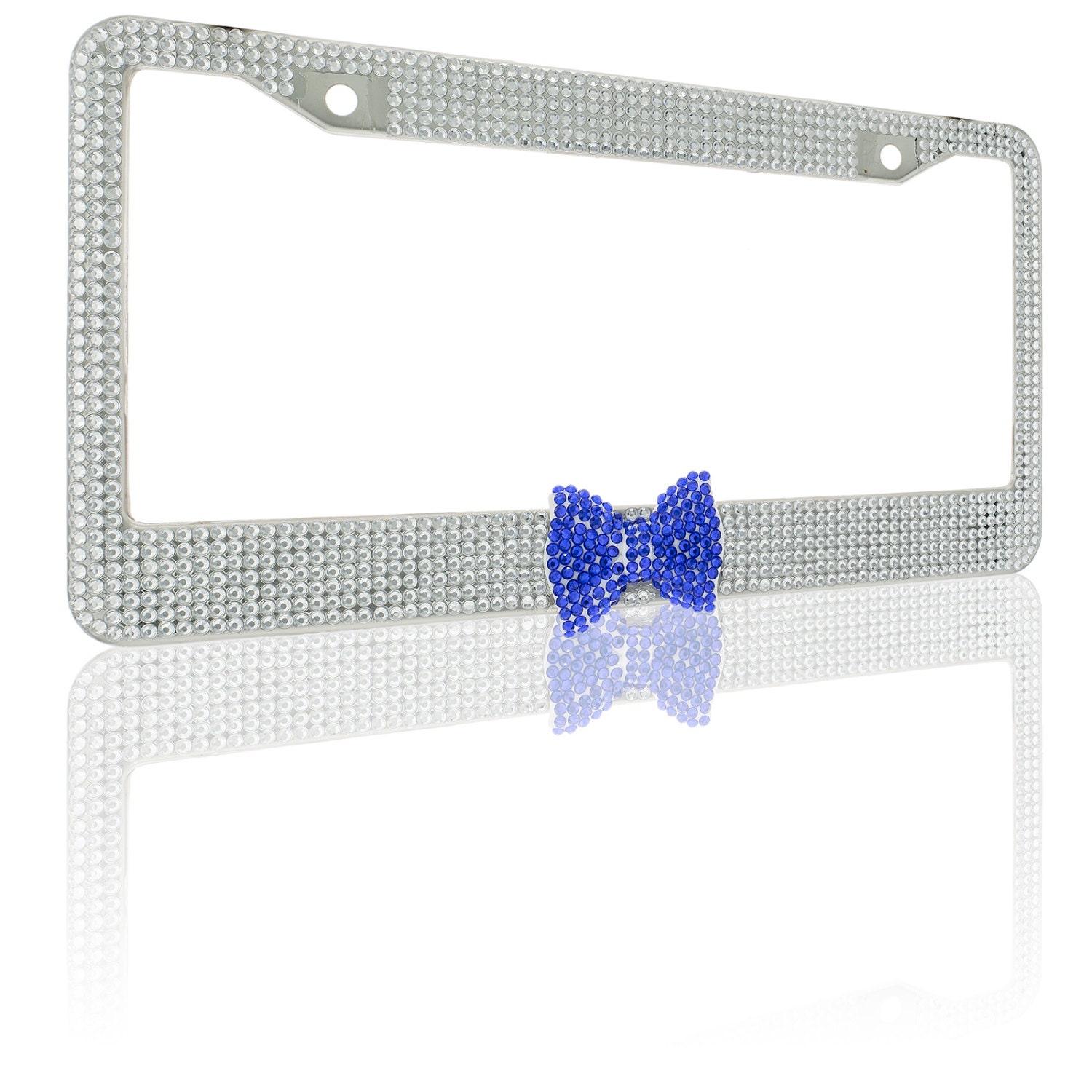 7 Rows of Crystal Diamond Rhinestone Bling License Plate Frame - Etsy