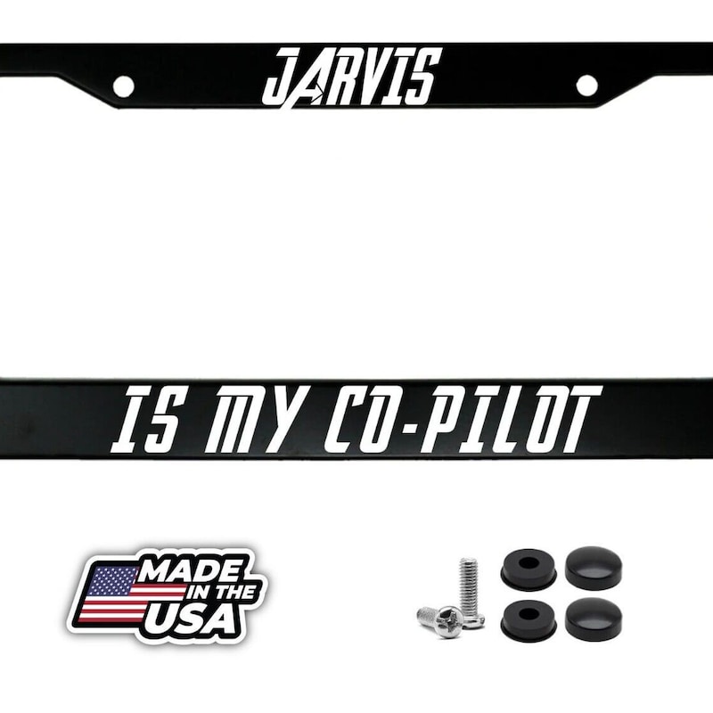 Iron Man License Plate Frame - Etsy