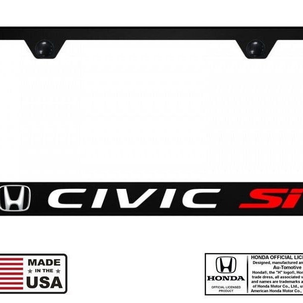 Honda Civic License Plates Frame - Etsy