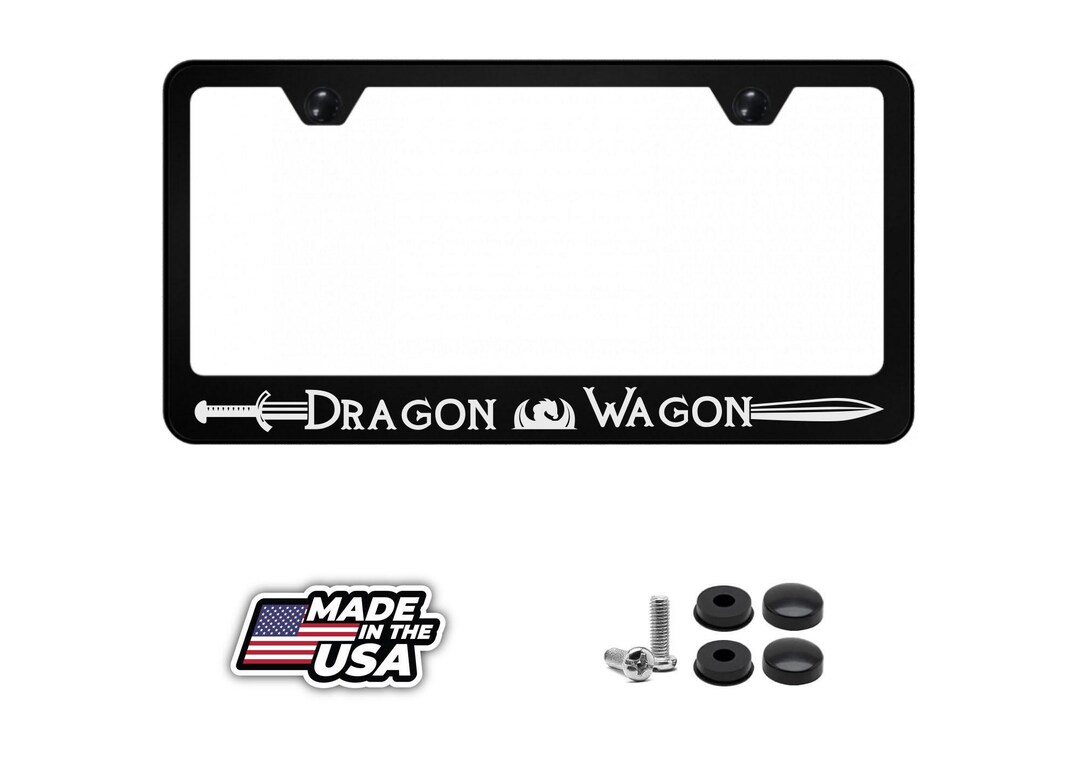 Dragon Wagon - D&D Dungeons and Dragons Inspired METAL Laser Etched ...