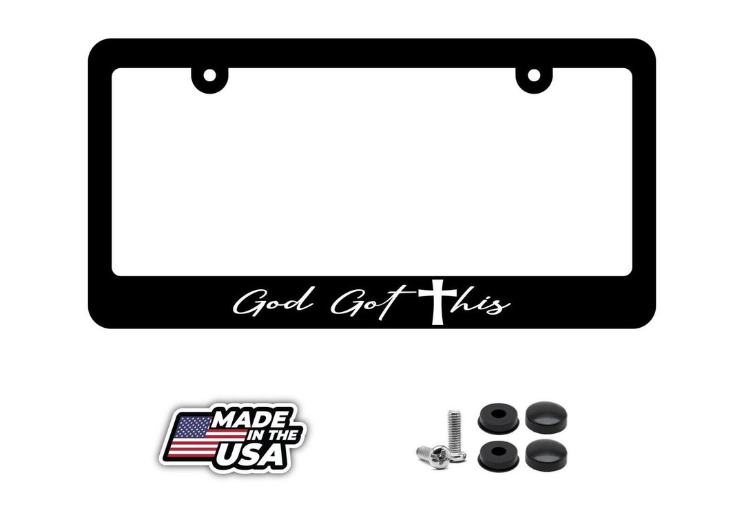 Gods Got This Jesus Cross Symbol Christian Christ Religious License ...