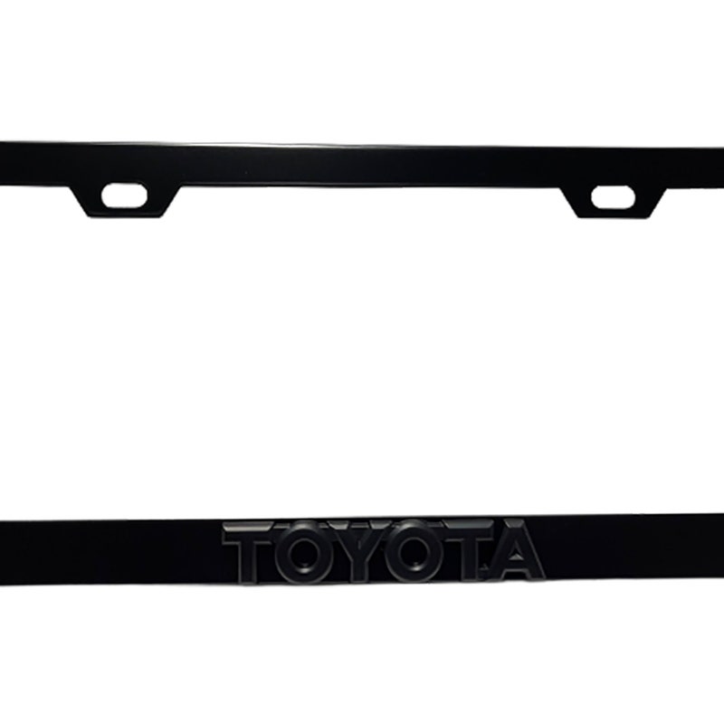 Black Toyota License Plate Frame - Etsy