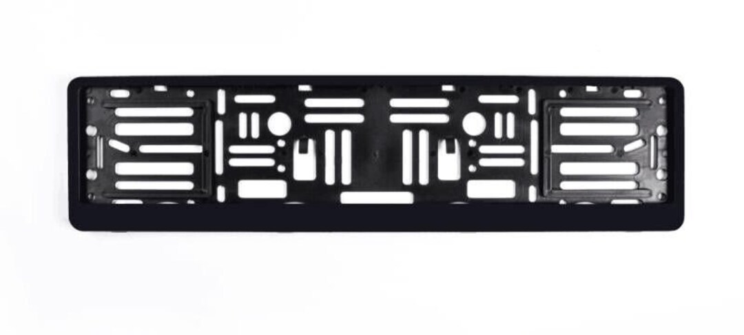Universal European Euro License Plate Holder Frame Trim Surround Tag ...