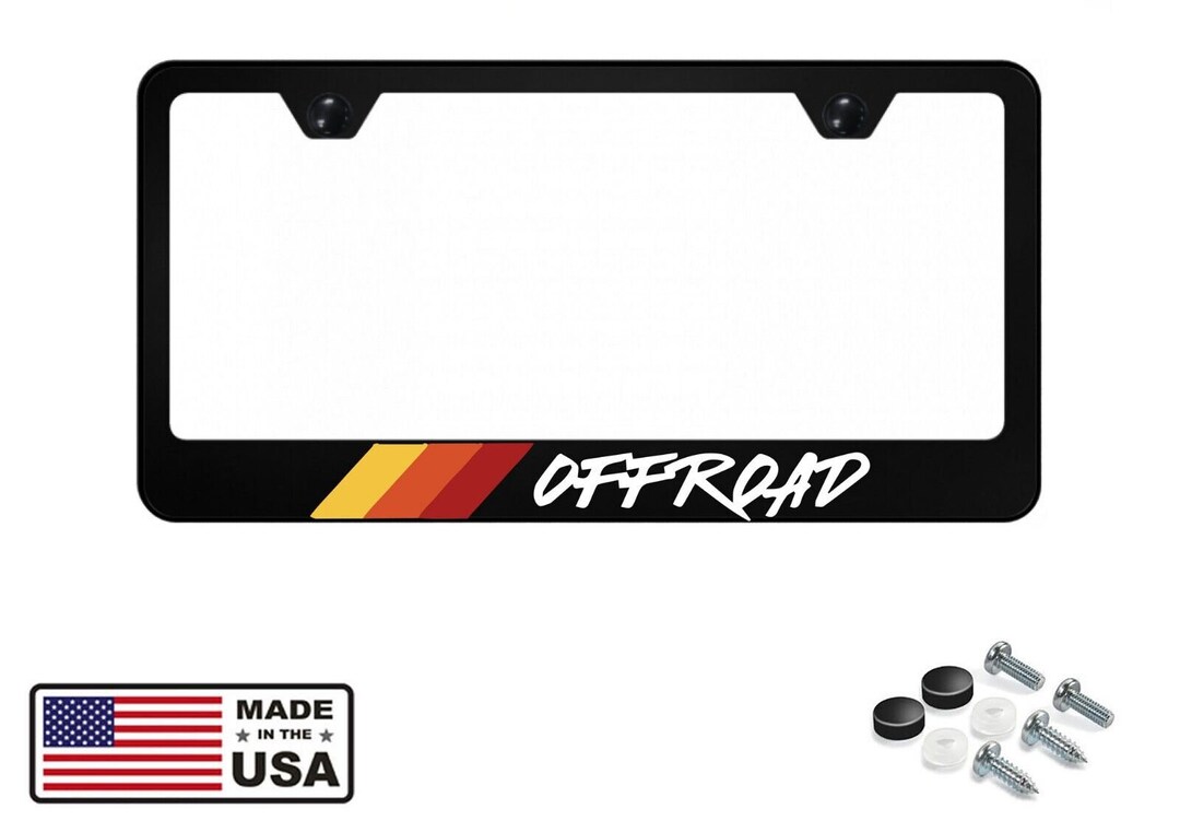 Toyota Style Heritage Classic Retro Off-road License Plate Frame - Etsy