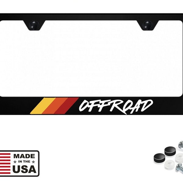 Off Road License Plate Frame - Etsy