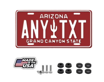 Arizona Grand Canyon State Personalized Custom License Plate - Etsy