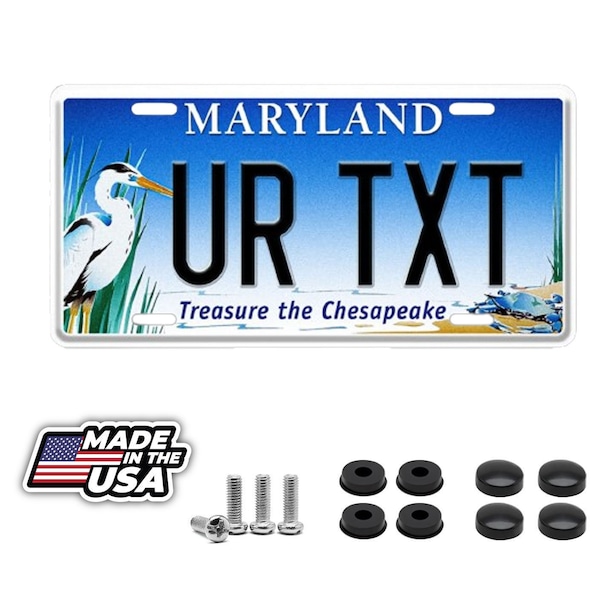 Maryland License Plate - Etsy