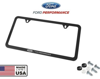 Ford Performance License Plate Frame - Etsy