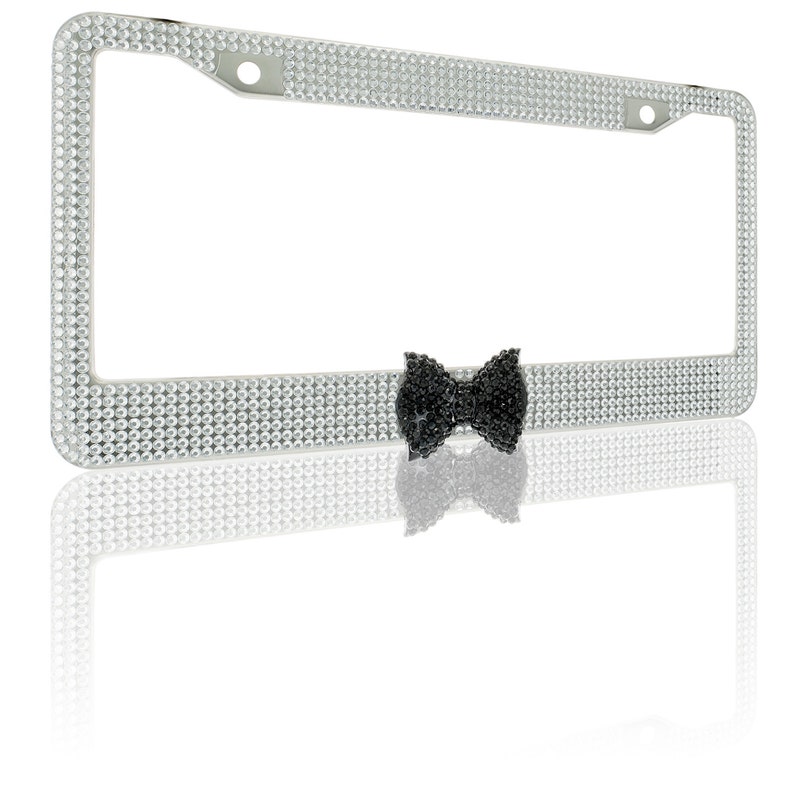 7 Rows of Crystal Diamond Rhinestone Bling License Plate Frame - Etsy