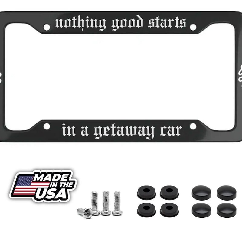 Funny License Plate Frames - Etsy