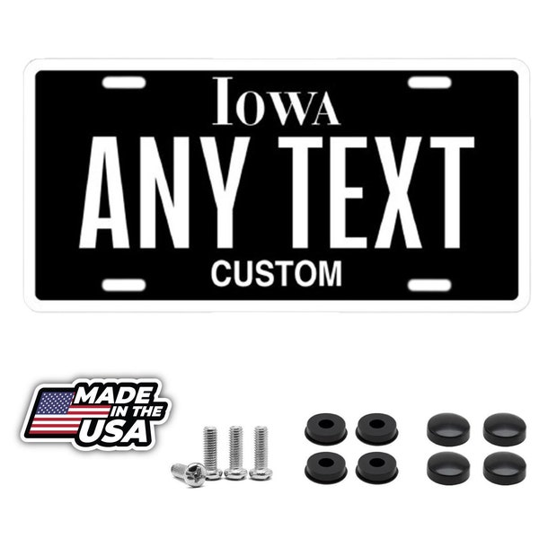 Iowa License Plate - Etsy