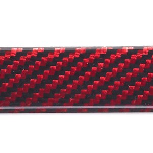 Real 100% Red Carbon Fiber Motorcycle License Plate Frame With Free ...