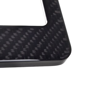 Dodge Hellcat Real Carbon Fiber Abs Back License Plate Frame - Green - Etsy