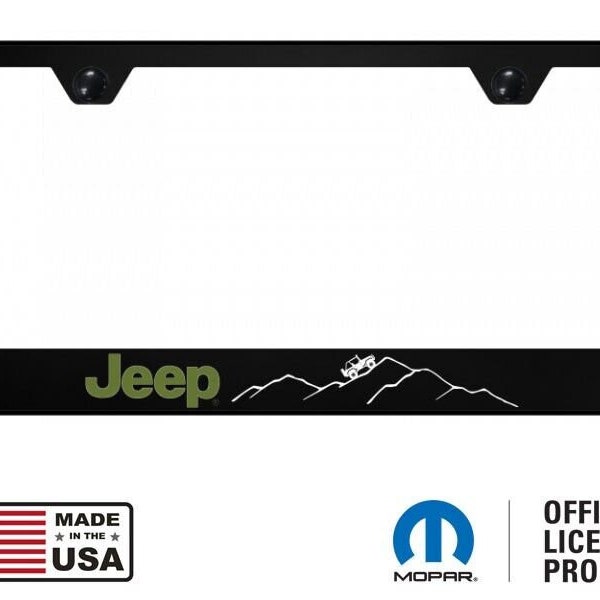 Jeep Wrangler License Plate Frame - Etsy