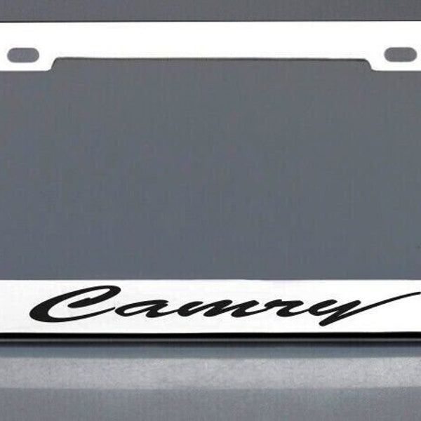Toyota Camry License Plate Frame - Etsy