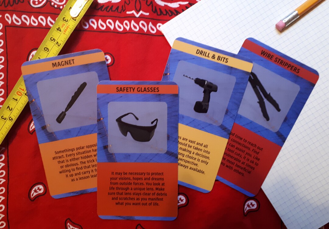 Toolbox Oracle Deck, Toolbox Tarot Deck, Basic Oracle Deck, Spiritual ...