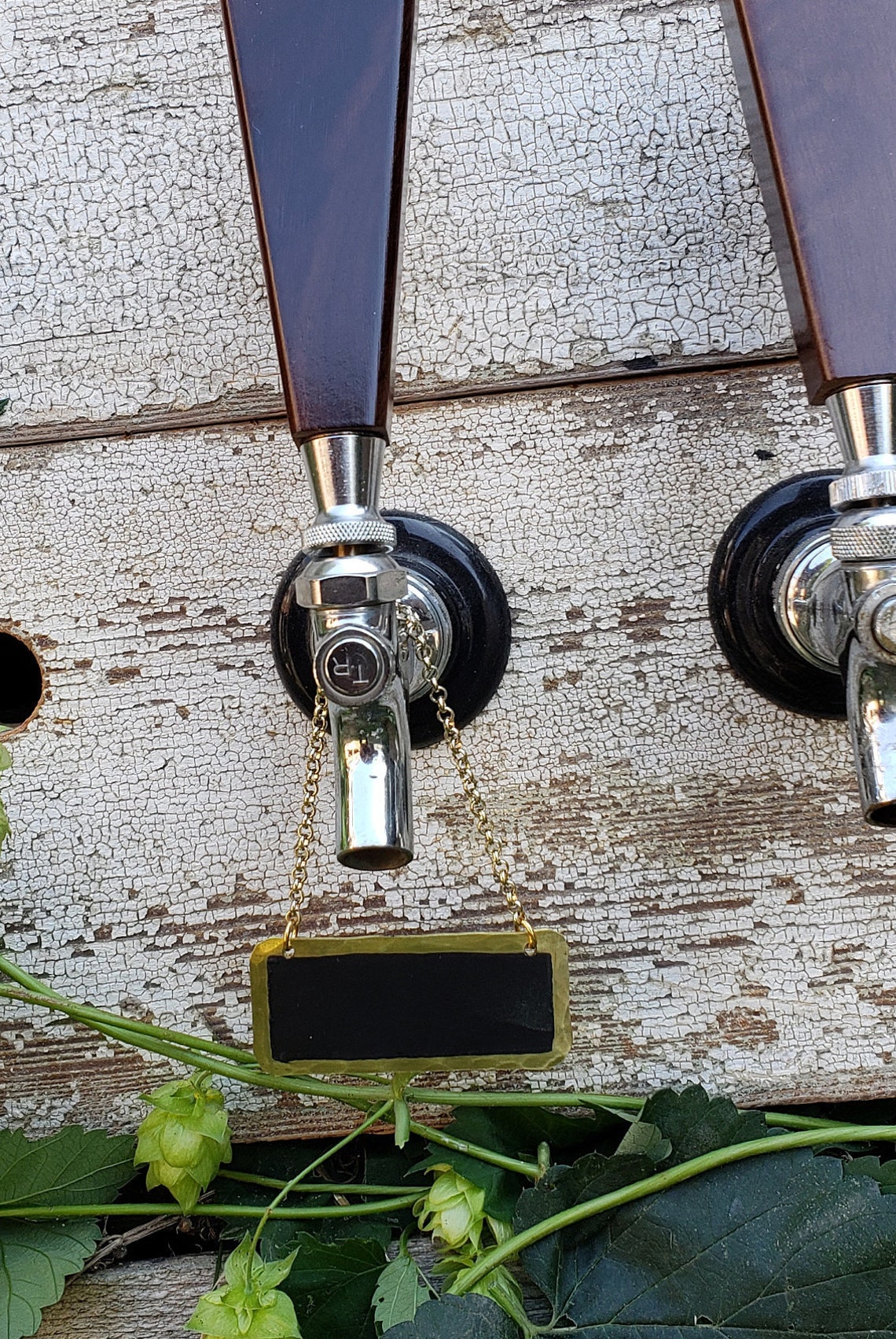 Brass Gold Metal Chalkboard ID Beer and Beverage Tag Perfect - Etsy