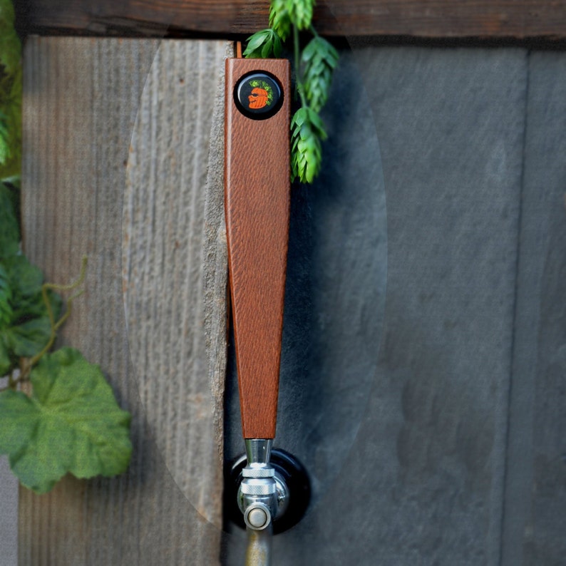 NEW EXOTIC 9 Tall/sleek Leopard Wood Caphandles: Beer | Etsy