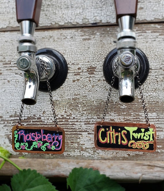 Copper Chalkboard ID Tag for your Beer or Beverage Faucet | Etsy