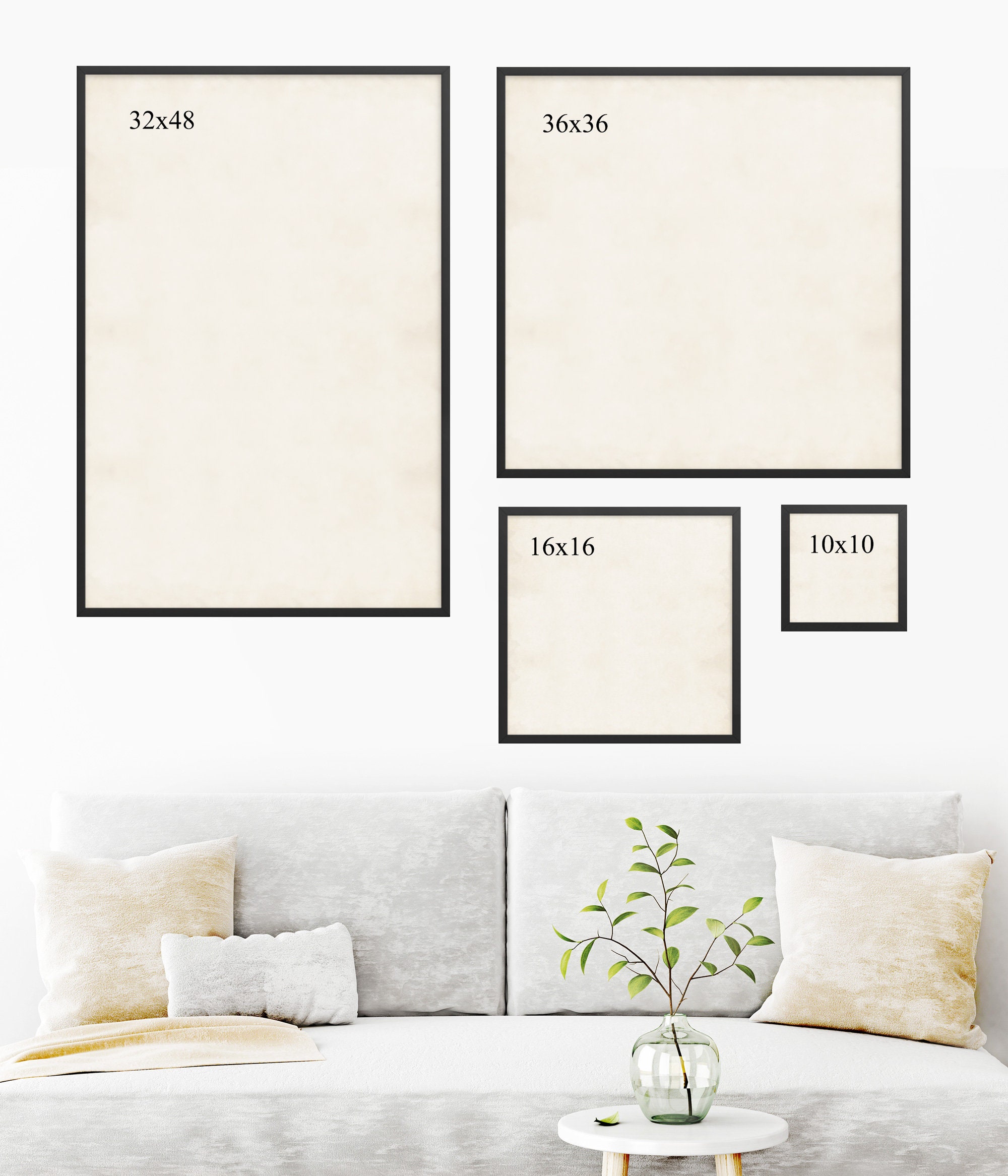 Invictus Poem on Large Framed Canvas, Inspirational Frame Quote by Poet ...