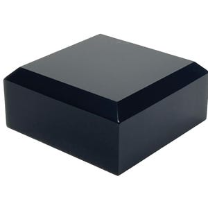 Acrylic Display Bases With Beveled Top: 2x2x1 Inch Polished Risers ...