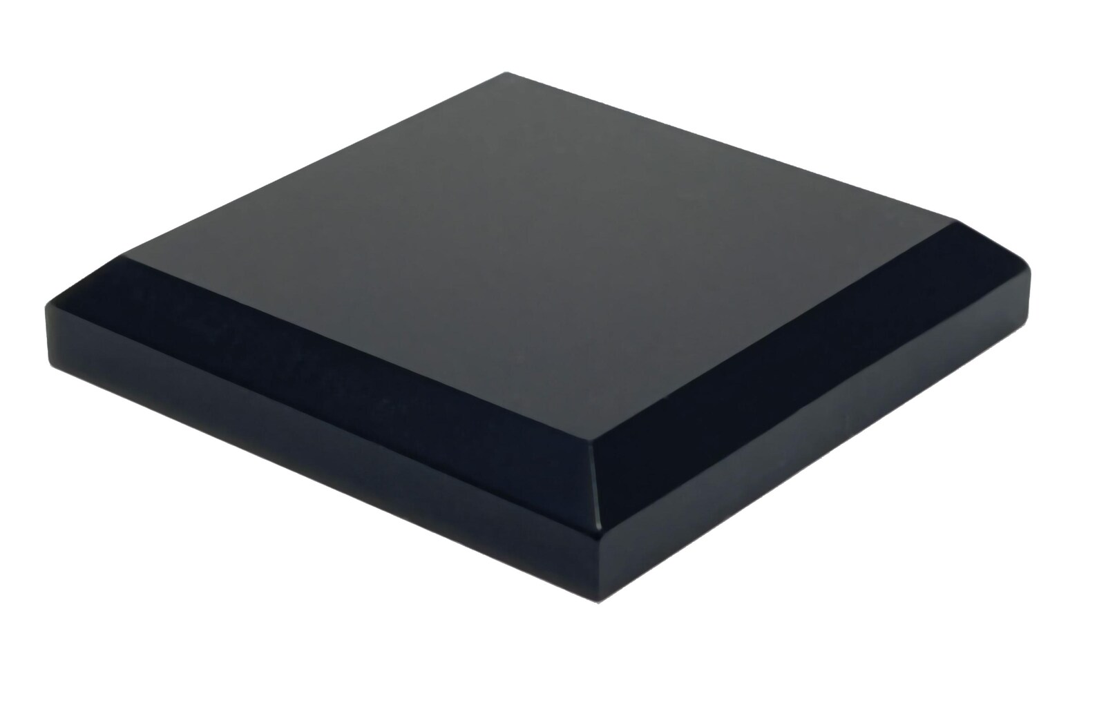 Acrylic Display Bases With Beveled Top: 2x2x1 Inch Polished Risers ...