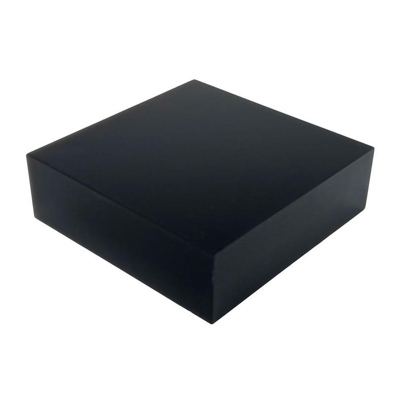 Acrylic Display Blocks: 2x2x1 Inch Polished Risers, Photography Props ...