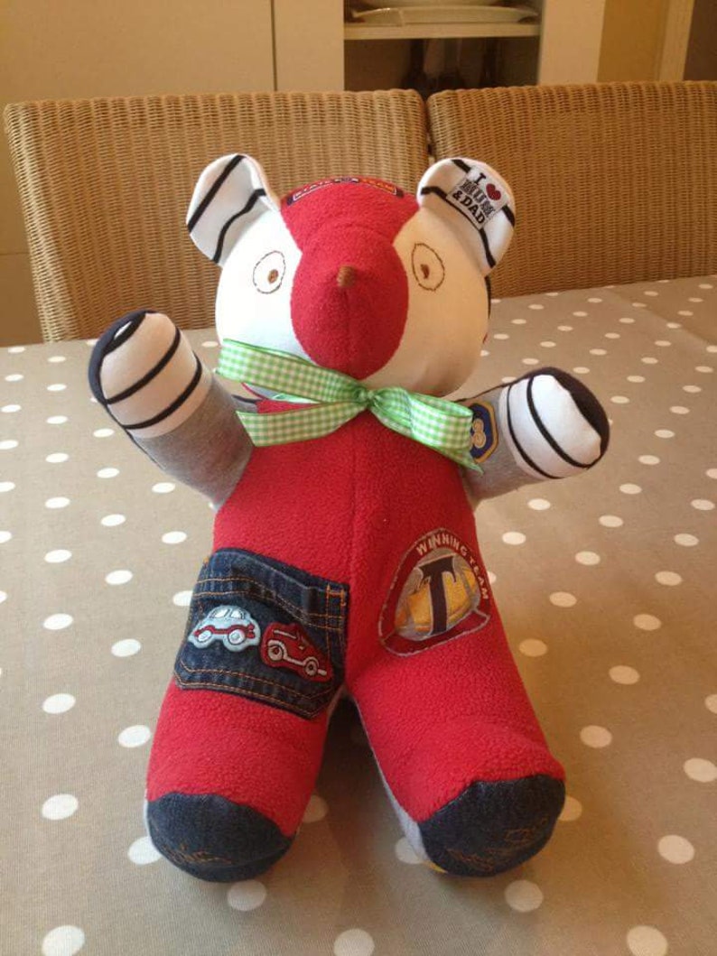 Patchwork Memory Bear Digital Pattern - Etsy