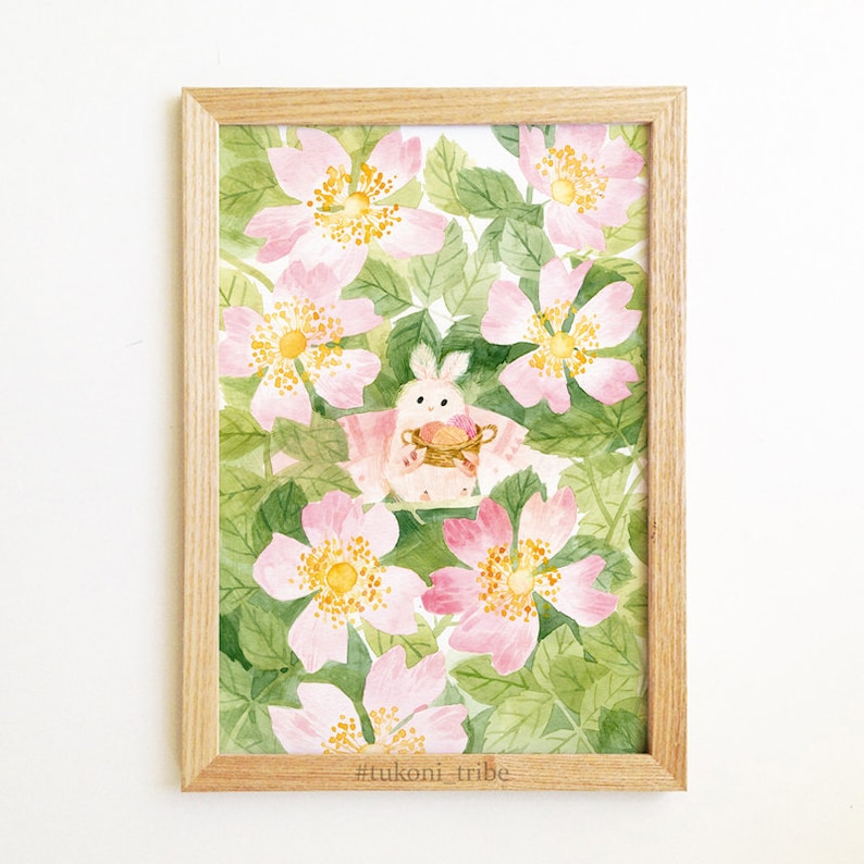 Tukoni Calendar Illustration Print: Children's Nursery Wall Decor - Etsy