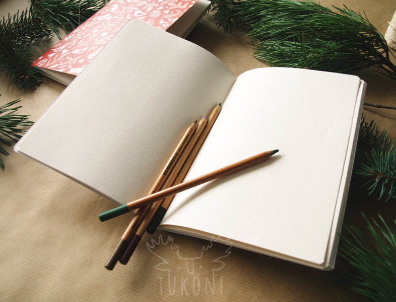 Cute bear notepad bear sketchbook bear gift for friend New | Etsy