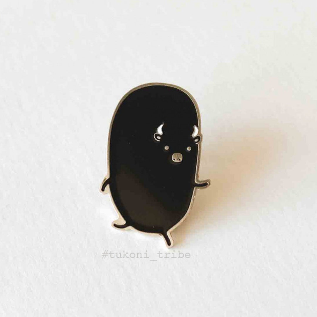 Funny Bison Pin, Buffalo Pin, Cute Animal Pin Brooch - Etsy