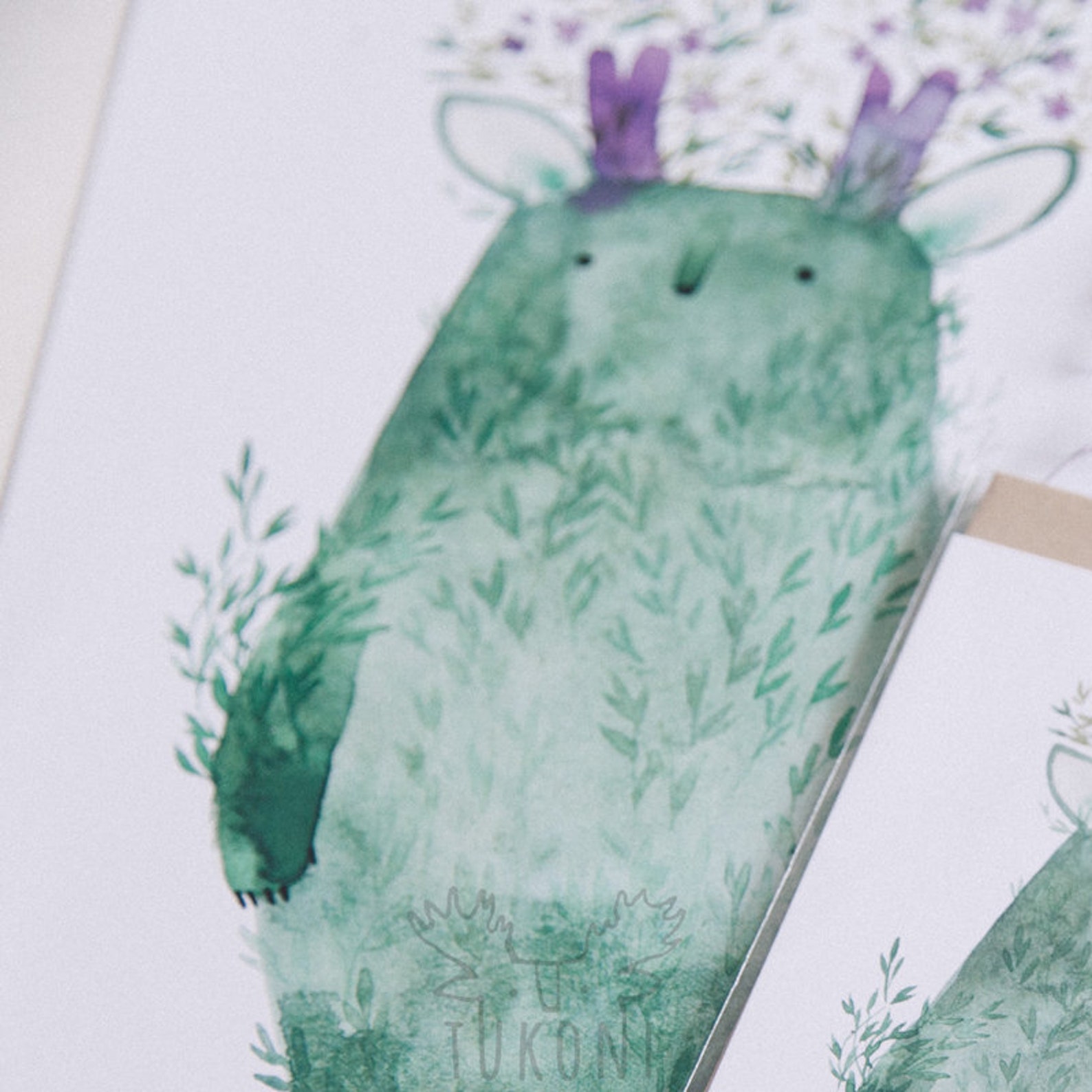 Meadow Tukoni Print Children Illustration Nature Poster - Etsy